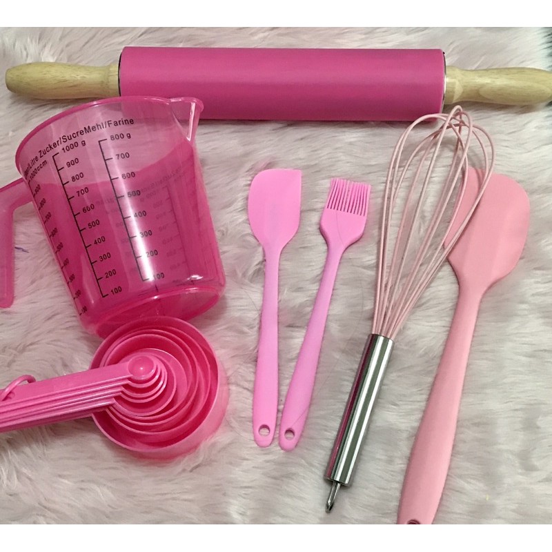 PINK BAKING TOOL SET | Shopee Philippines
