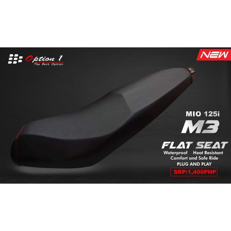 Option 1 Semi Flat Seat Yamaha Mio i 125 Mio M3 | Shopee Philippines
