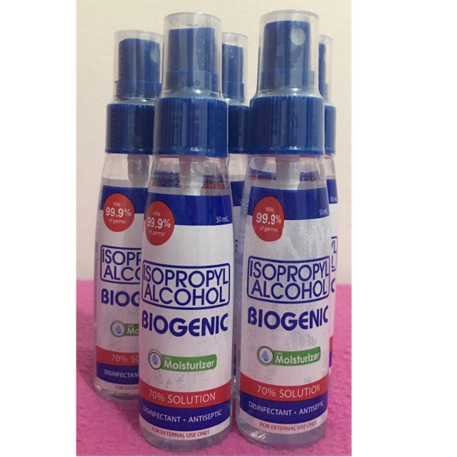 BIOGENIC Isopropyl Alcohol Spray 50mL | Shopee Philippines BIOGENIC Isopropyl Alcohol Spray 50mL | Shopee Philippines