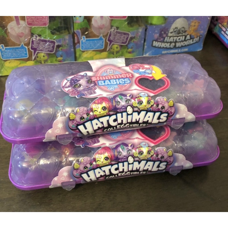 Hatchimals CollEGGtibles Shimmer Babies 12-Pack Egg Carton; SRP ...