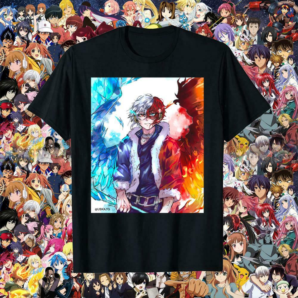 Todoroki Shoto X Hawks Fusion, My Hero Academia, Classic T-Shirt Unisex ...