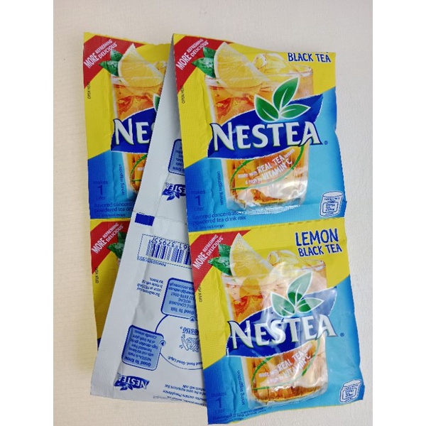 Nestea Flavored Concentrated Powdered Tea Drink Mix Lemon Black Tea 6 x ...