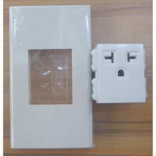 OMNI Wide Series Aircon Outlet and Universal Outlet w/ Ground Set ...