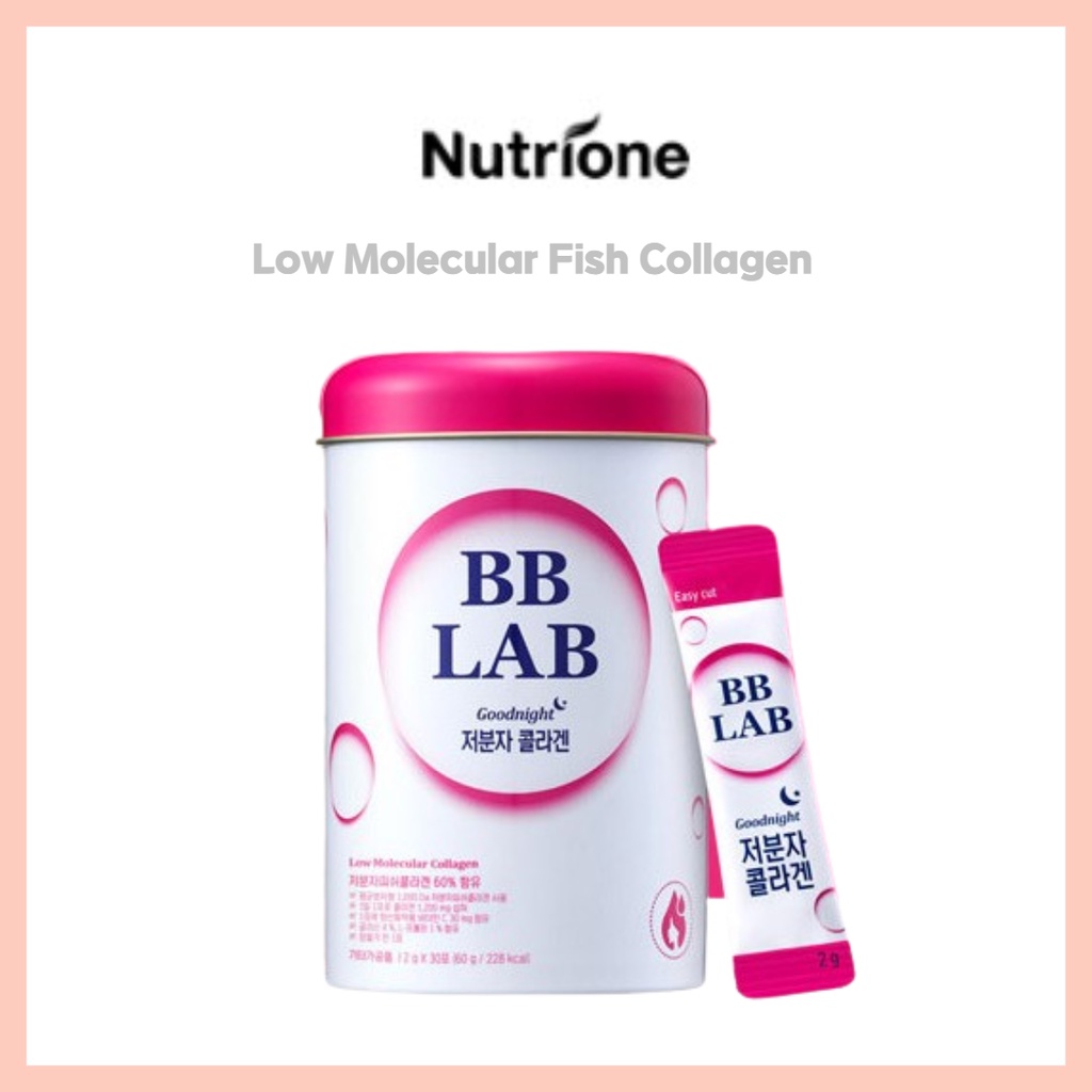 [BB Lab] Low Molecular Fish Collagen 2g x 30p/ Goodnight Collagen/ Skin ...