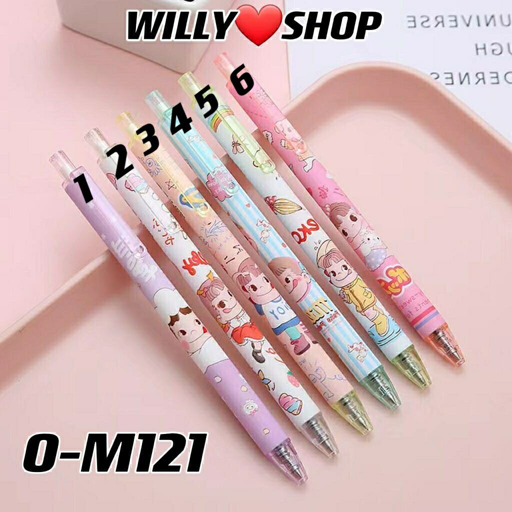 WILLY# Cute Design Gel Pen (0.5mm) (O-M121) | Shopee Philippines