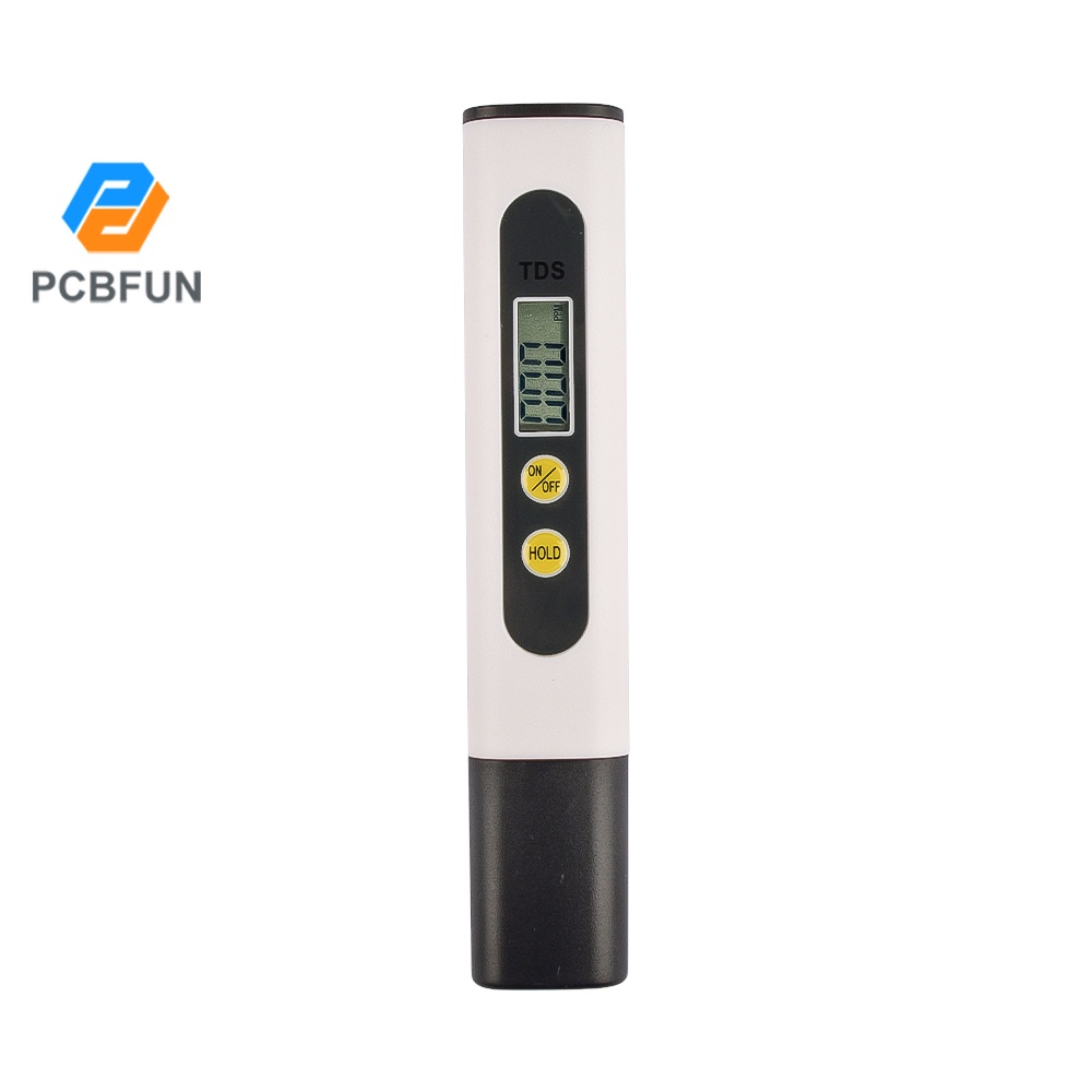 Pcbfun Two Button Tds Test Pen Water Quality Tester Tds-2 With 0-9999 ...