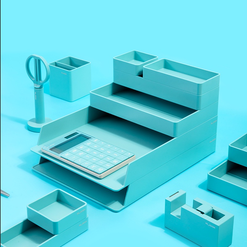 Nusign by Deli Desktop Organizer File Document Paper Tray Storage ...