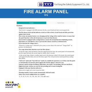 Conventional Fire Alarm Control Panel YF-3 TYY | Shopee Philippines