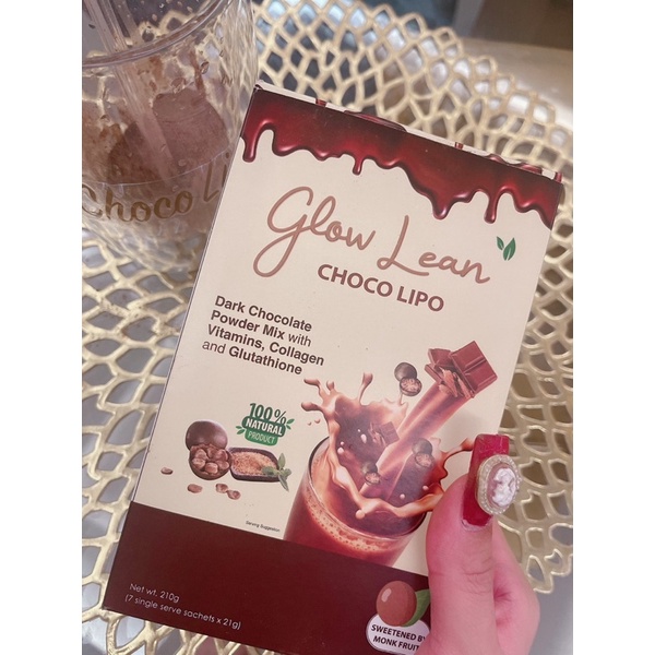 GorgeousGlowPH Glow Lean Choco Lipo | Shopee Philippines