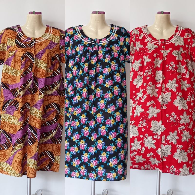 Large Size daster pambahay 2 Round (leaves-simple-roses) | Shopee ...