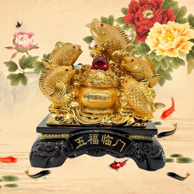 Koi Fish Lucky Charm Fengshui For Prosperity and Abundance ...