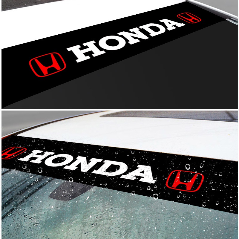 Hyundai Car front and rear window windshield PVC sticker waterproof ...
