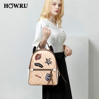 How.R.U Korean Women Bag Floral Print Handbags Casual Anti-Theft ...