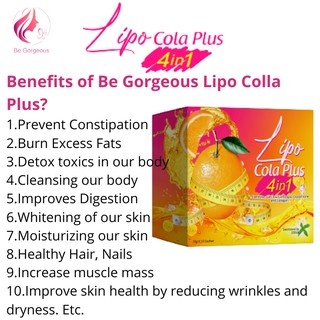 (SHOPANDCLICK) Lipo Colla Plus Slimming 4in1 Glutathione & Collagen, L ...