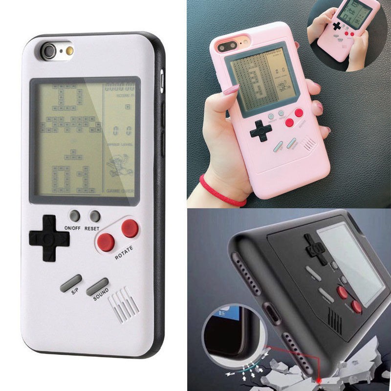 Tetris Gameboy Console Phone Case for iPhone X XS Max XR 7 8Plus iPhone ...