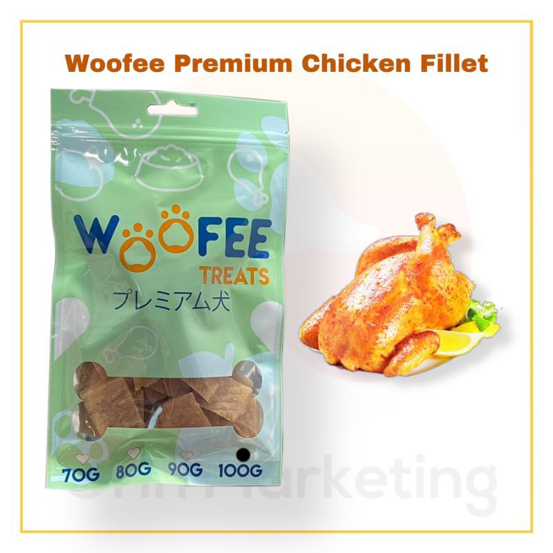 Woofee Real Chicken Fillet dog treats training treats | Shopee Philippines