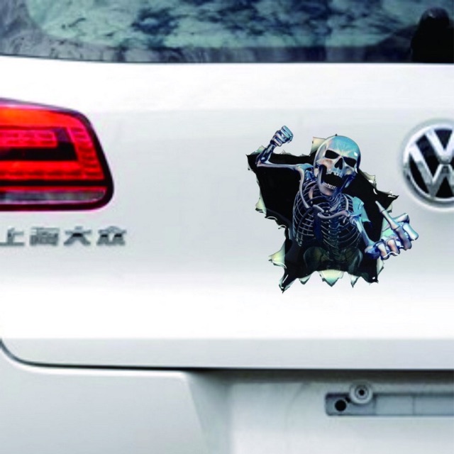 1pcs Skull Car Truck Decal Vinyl Graphics Side Sticker Body Door Window