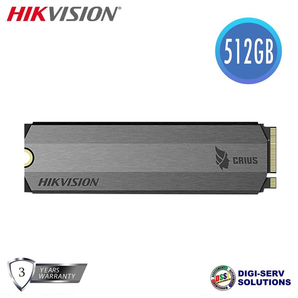 HikVision Crius E2000 512GB Hik Internal Gaming SSD - NVMe with DRAM ...
