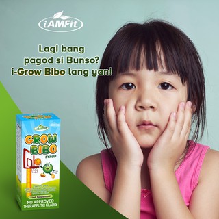 iAMFit Grow Bibo Syrup Duo Bundle 2 Boxes 120ml Per Bottle | Shopee ...