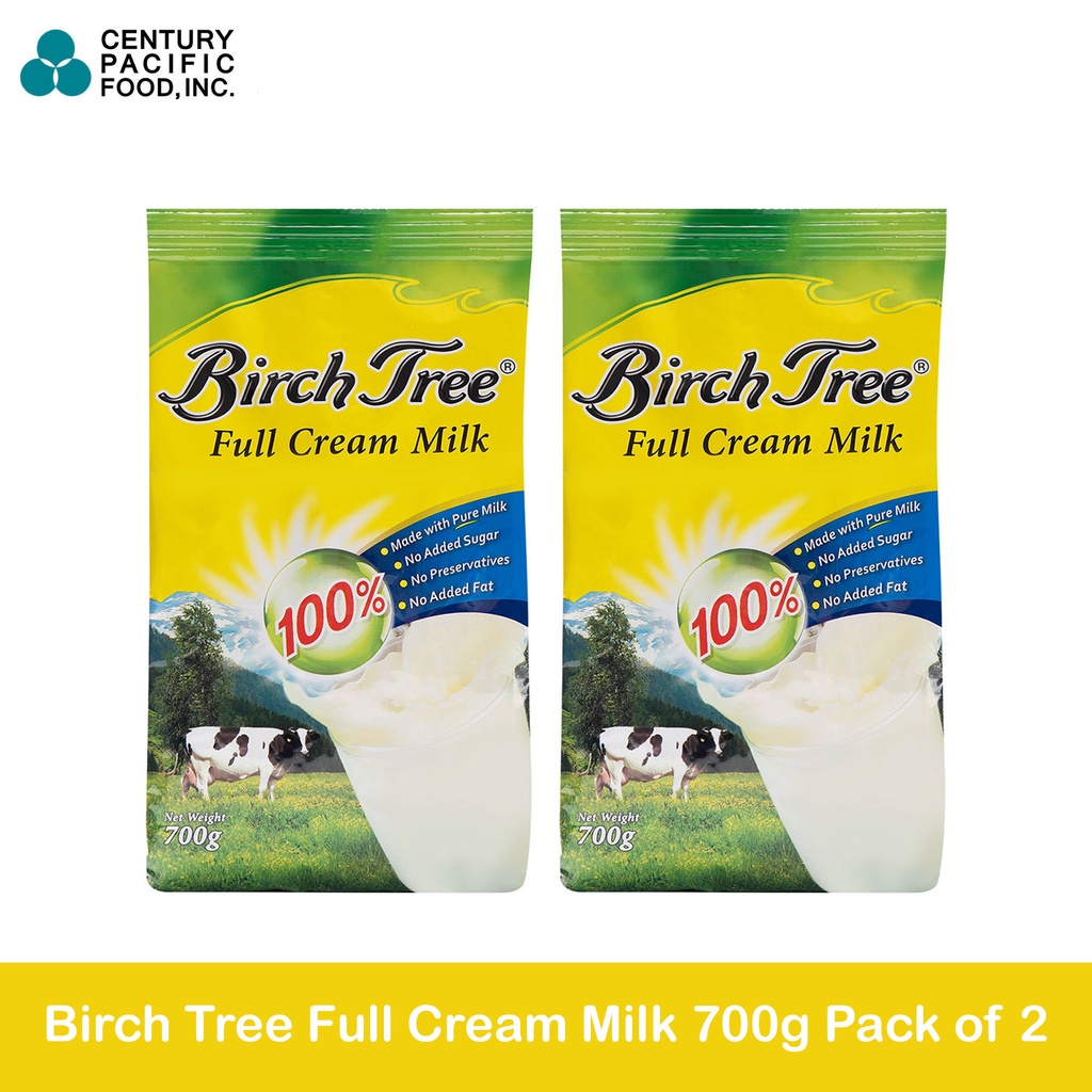 Birch Tree Full Cream Milk 700g Pack of 2 | Shopee Philippines