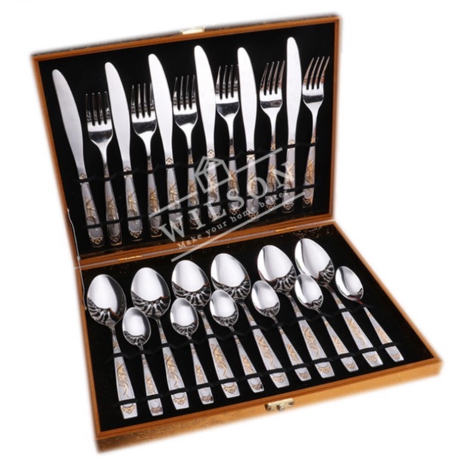 24PCS CUTLERY SET (SF APPLIES PER ITEM) | Shopee Philippines