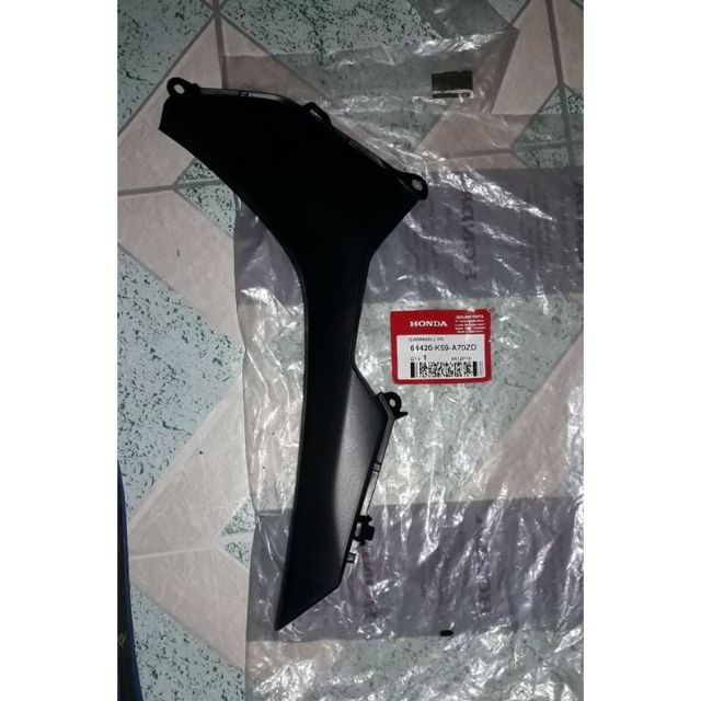 ORIGINAL GARNISH FRONT (LEFT SIDE) click v2 125i/150i game changer ...