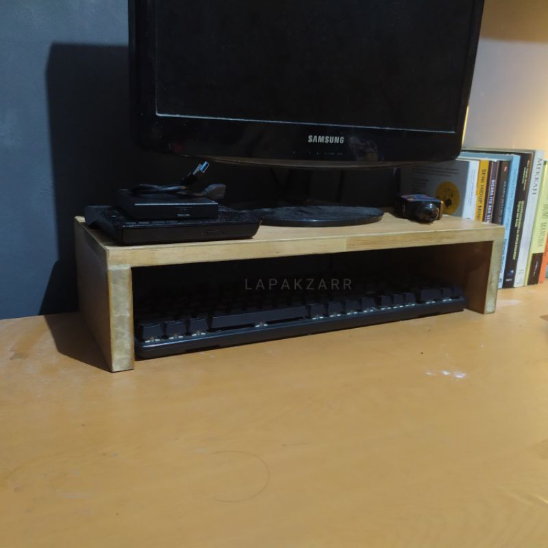 Monitor Stand Wooden Monitor Stand | Shopee Philippines