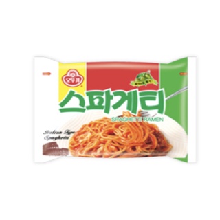 Ottogi Spaghetti Ramen Ramyun 150g Korean Instant Noodles | Shopee ...