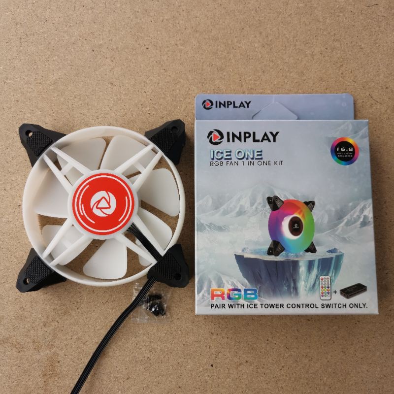 INPLAY Ice Tower RGB FAN 3 in 1 kit V2 2nd Gen Ice One w/ Remote ...