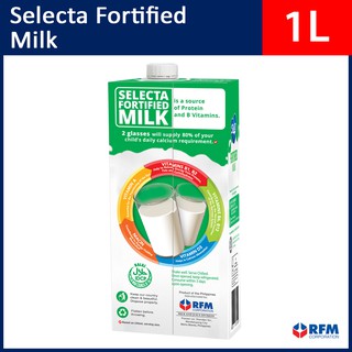 Selecta Fortified Milk 1 Liter - Set of 2s | Shopee Philippines