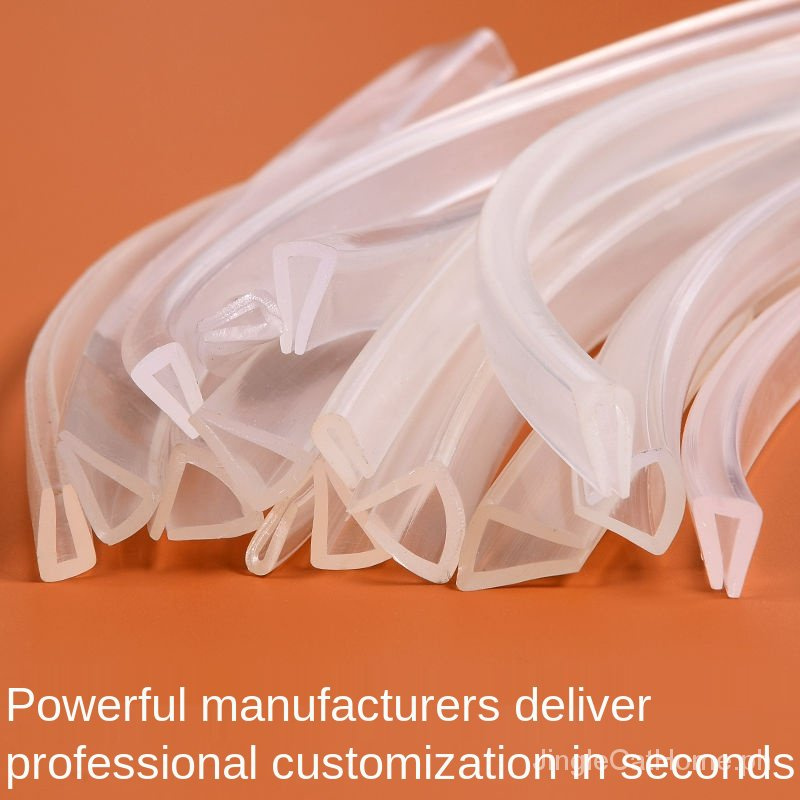 UTransparent Rubber Edge Strip Sealing Strip Glass Table Anti-Collision ...