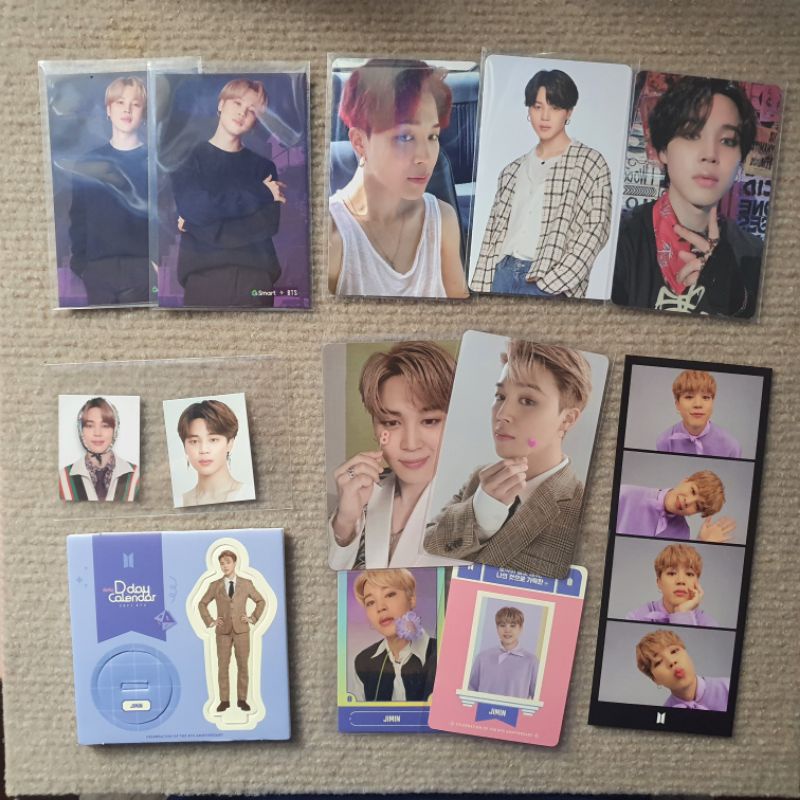 BTS Jimin Photocard and Papel | Shopee Philippines