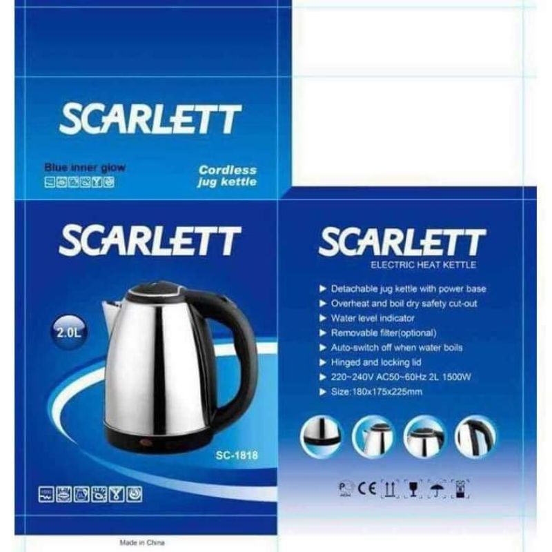 Electric Kettle (Scarlett) | Shopee Philippines