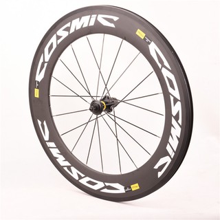 cosmic Carbon Road Bike Wheelset 60 + 88mm 700C 23mm Wide with Cosmic ...