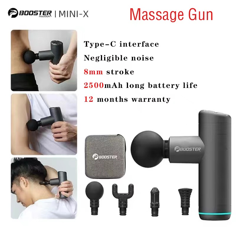 Booster MINI X Deep Tissue Massage Gun Quiet and Portable Muscle ...