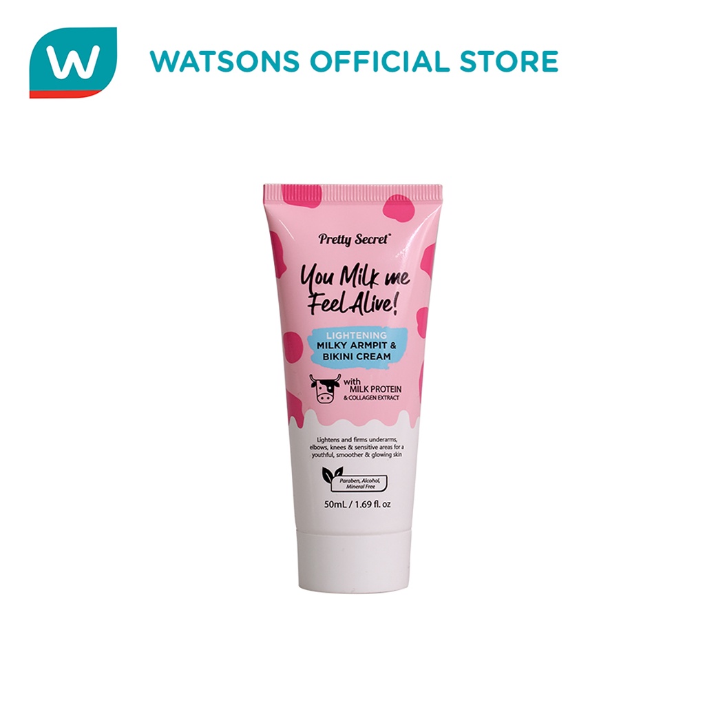 Pretty Secret Lightening Milky Armpit and Bikini Cream | Shopee Philippines