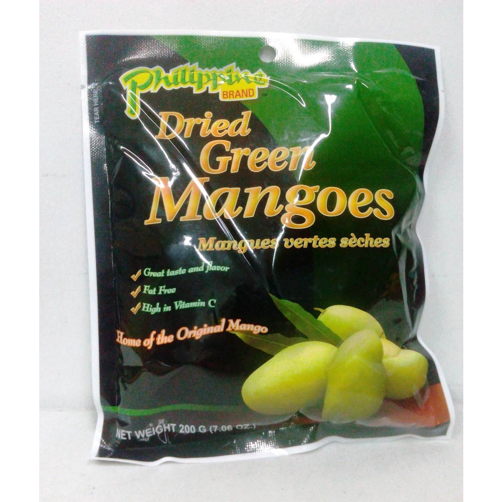 Philippine Brand Dried Green Mangoes 200g | Shopee Philippines