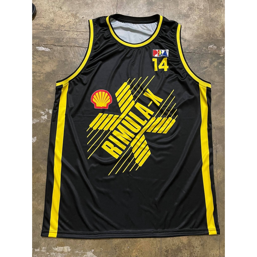 PBA RETRO JERSEY | SHELL RIMULA-X BENJIE PARAS #14 | FULL SUBLIMATION ...