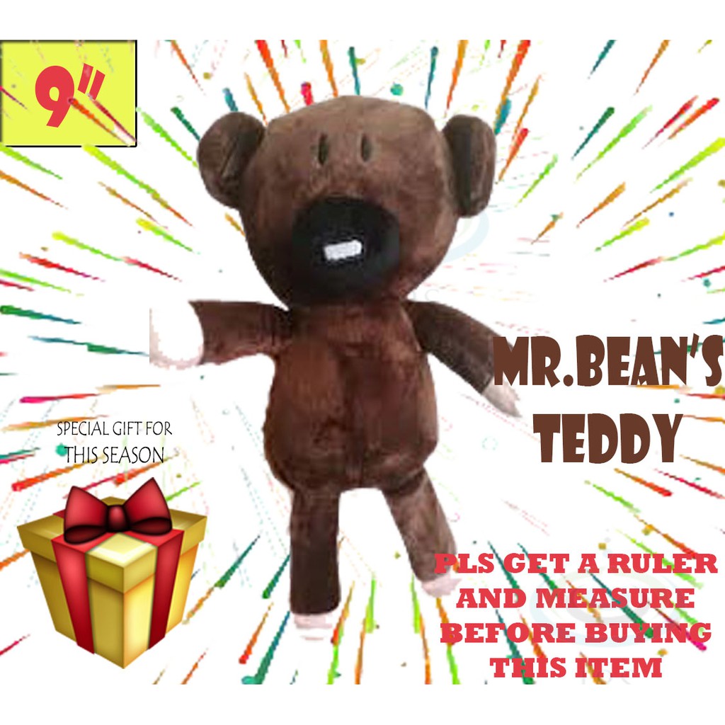 Mr. Bean Teddy Bear Animal Stuffed Plush Toy Soft Cartoon Brown Toys 25 ...