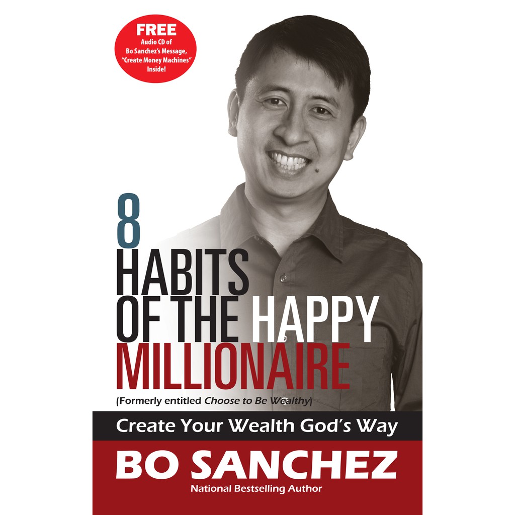 8 Habits of A Happy Millionare by Bo Sanchez - Feast Books Official ...