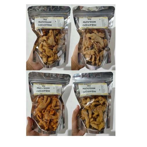 Big Mushroom Chicharon Chips CRUNCHY 100g | Shopee Philippines