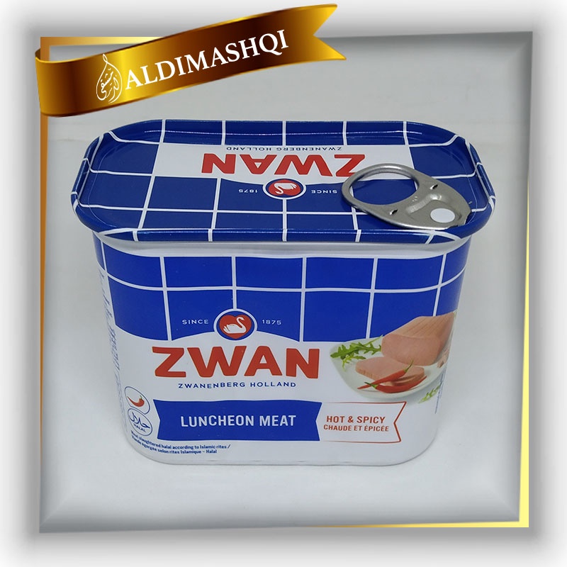 Zwan Luncheon meat Hot & spicy 340g | Shopee Philippines
