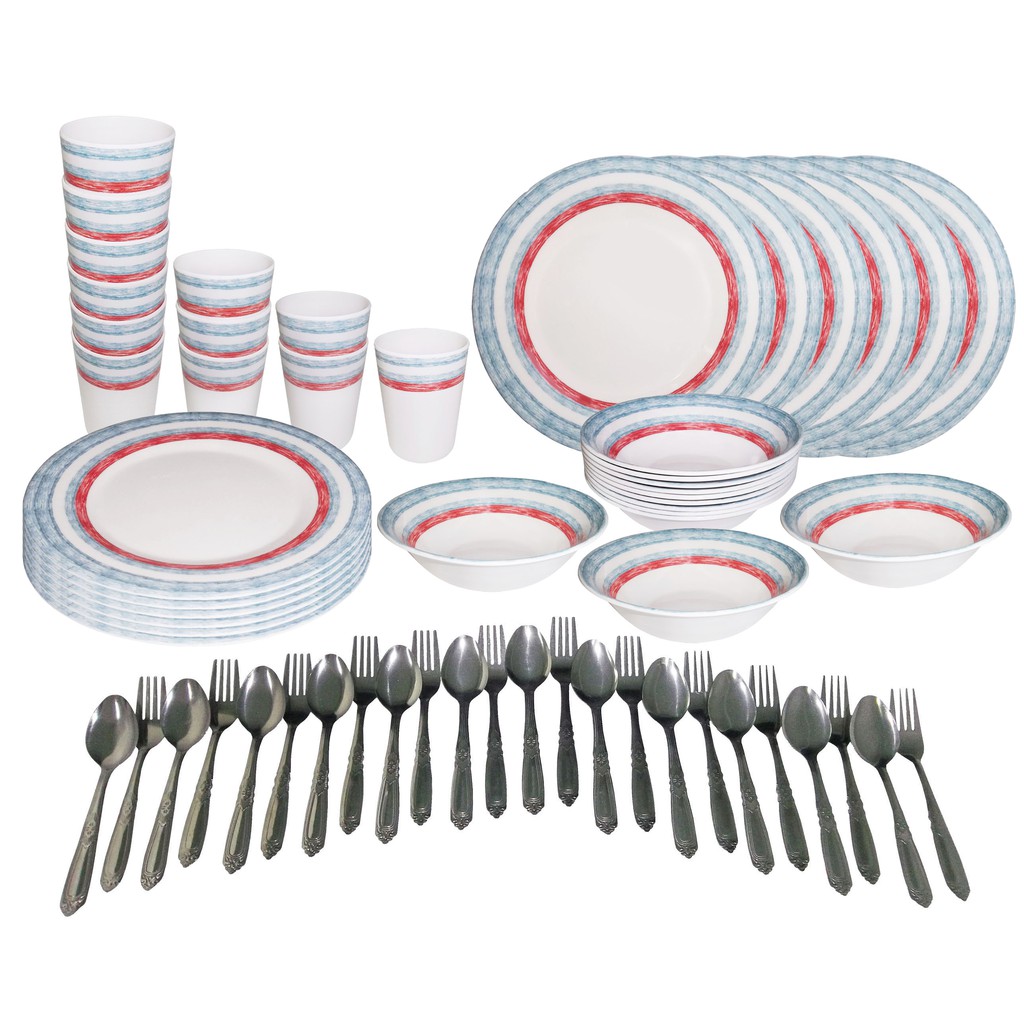 Nipponware 60-piece Fiesta Party Plate Set | Shopee Philippines