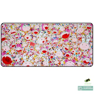 Takashi Murakami Mouse Pad Flower Cute Cartoon Mousepad Large Soft ...