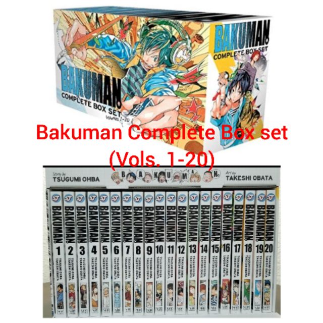 Bakuman Complete manga box set | Shopee Philippines