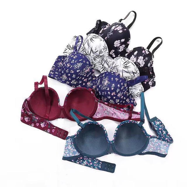 Isabelle.Q Printed Cup B T-Shirt Bra & Strapless with side Lace LH5030 ...