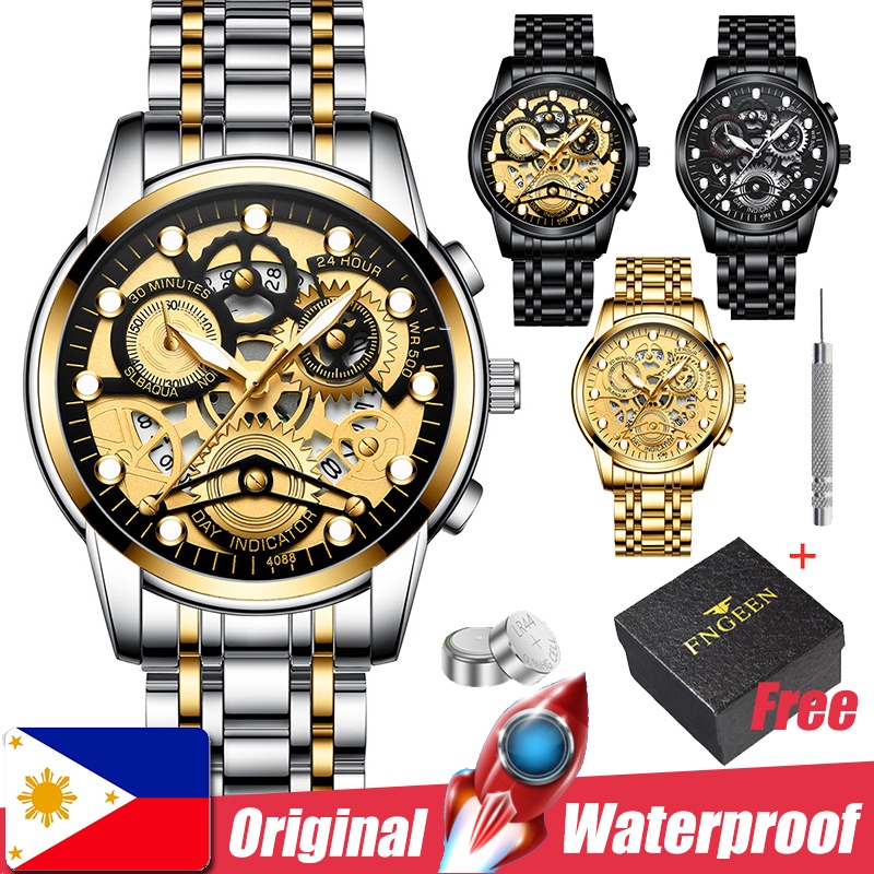 (Buy 1 free box) Original Men's Quartz Watch Waterproof Quartz Watches ...