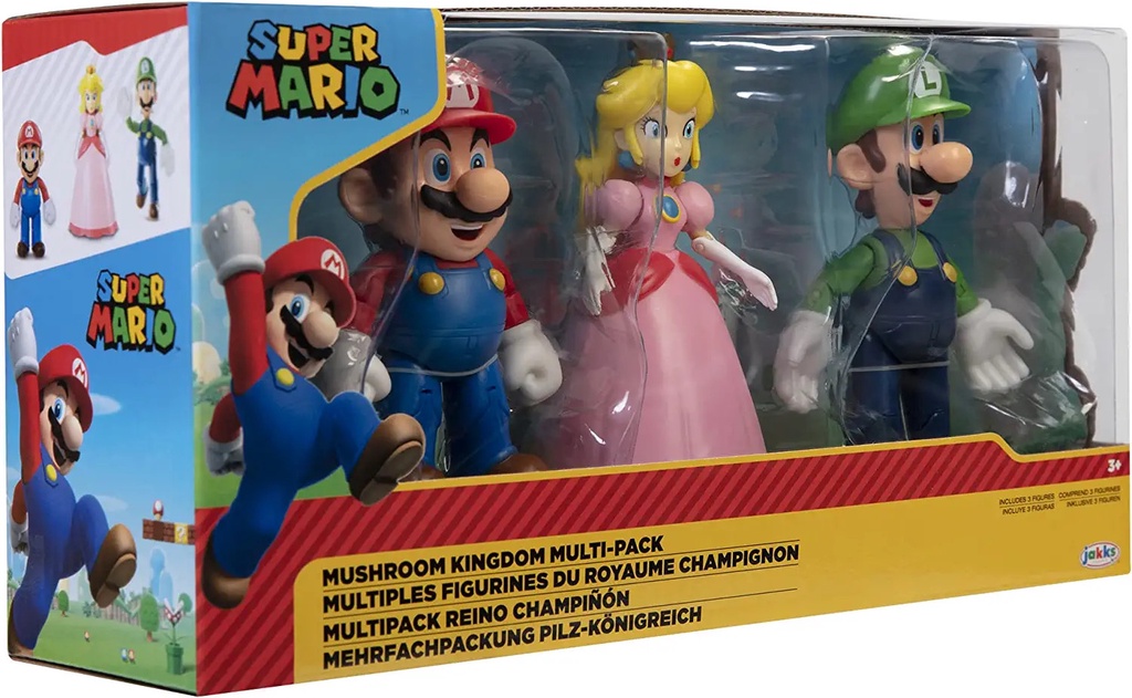 Super Mario -3 Pack Mushroom Kingdom Diorama Set | Shopee Philippines