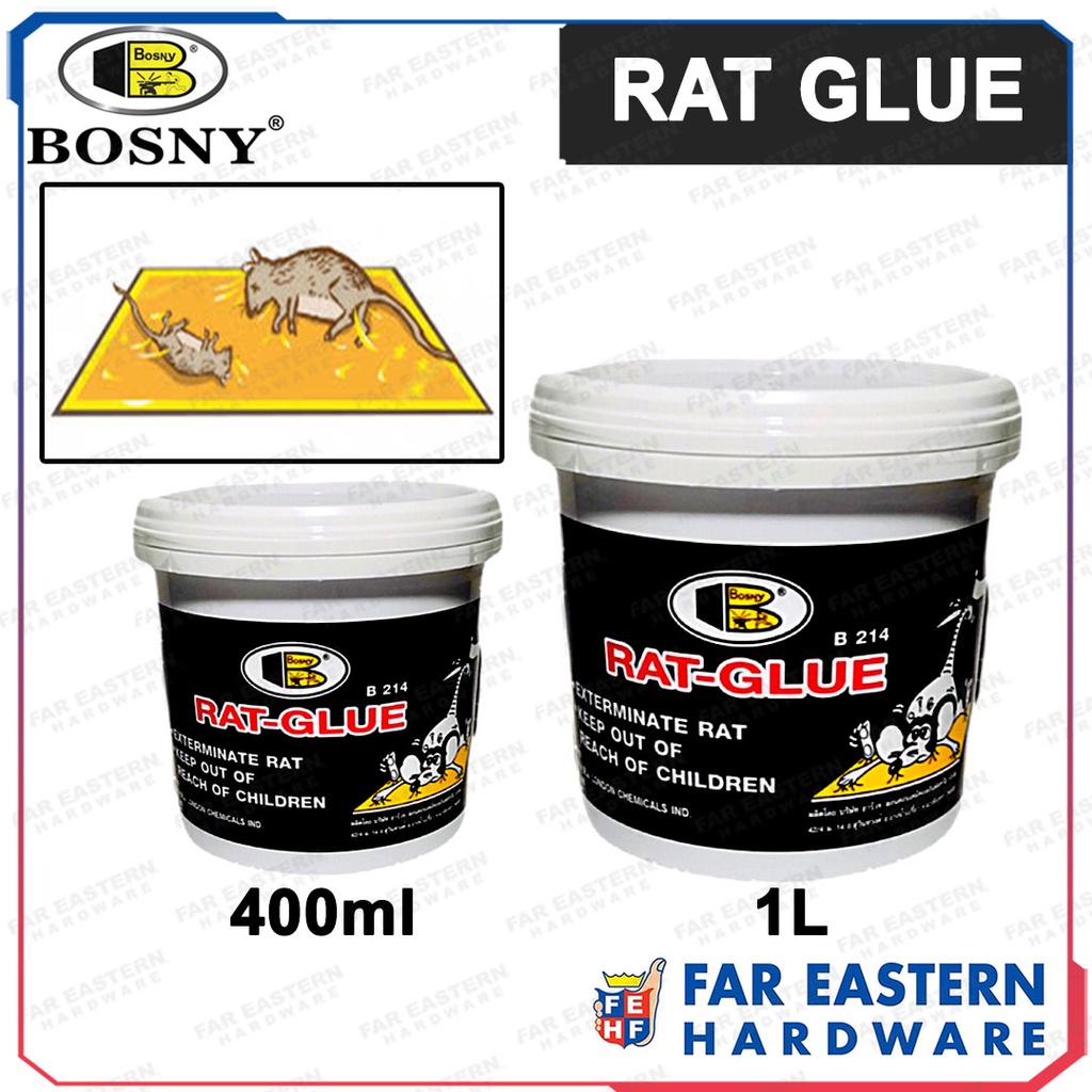 BOSNY Rat Glue 400ml | 1L | Shopee Philippines