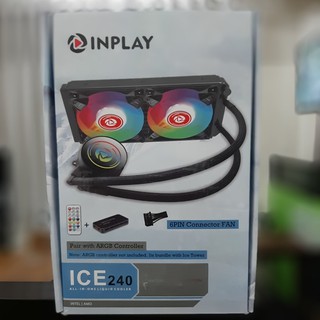 InPlay Ice 240 All-In-One Liquid Cooling Fan White | Shopee Philippines
